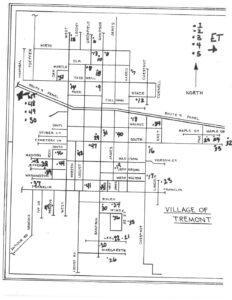 Garage Sale Map Fall 2025 – Tremont Illinois
